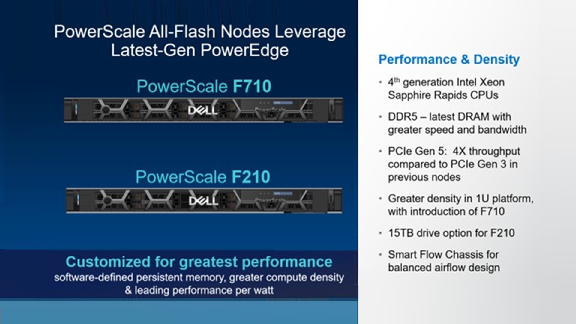 Dell introduces all-new all-flash PowerScale F210 and F710 nodes – CXO DX