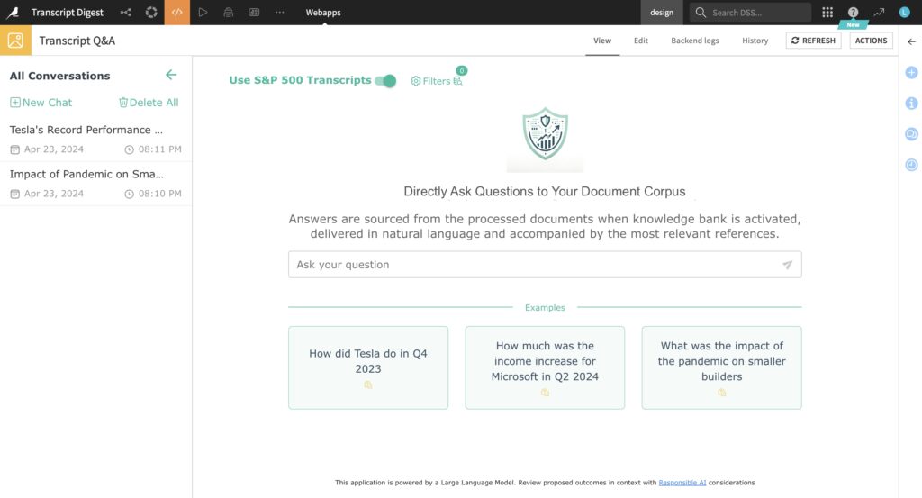 Dataiku enables generative AI powered chat across the enterprise – CXO DX